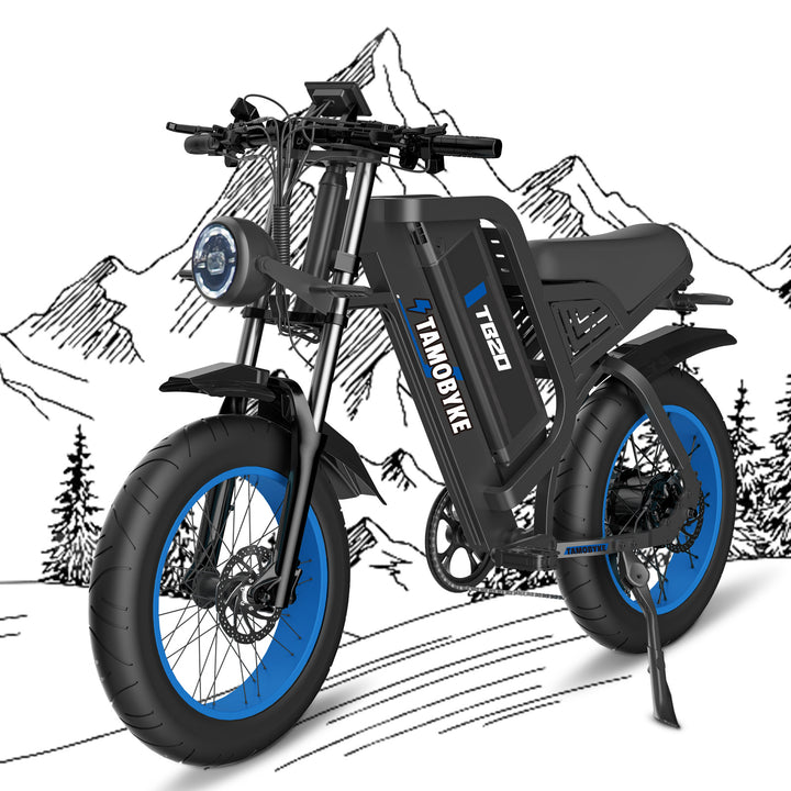 Explore the Excitement of Tamobyke's Fat Tire Electric Bikes ...