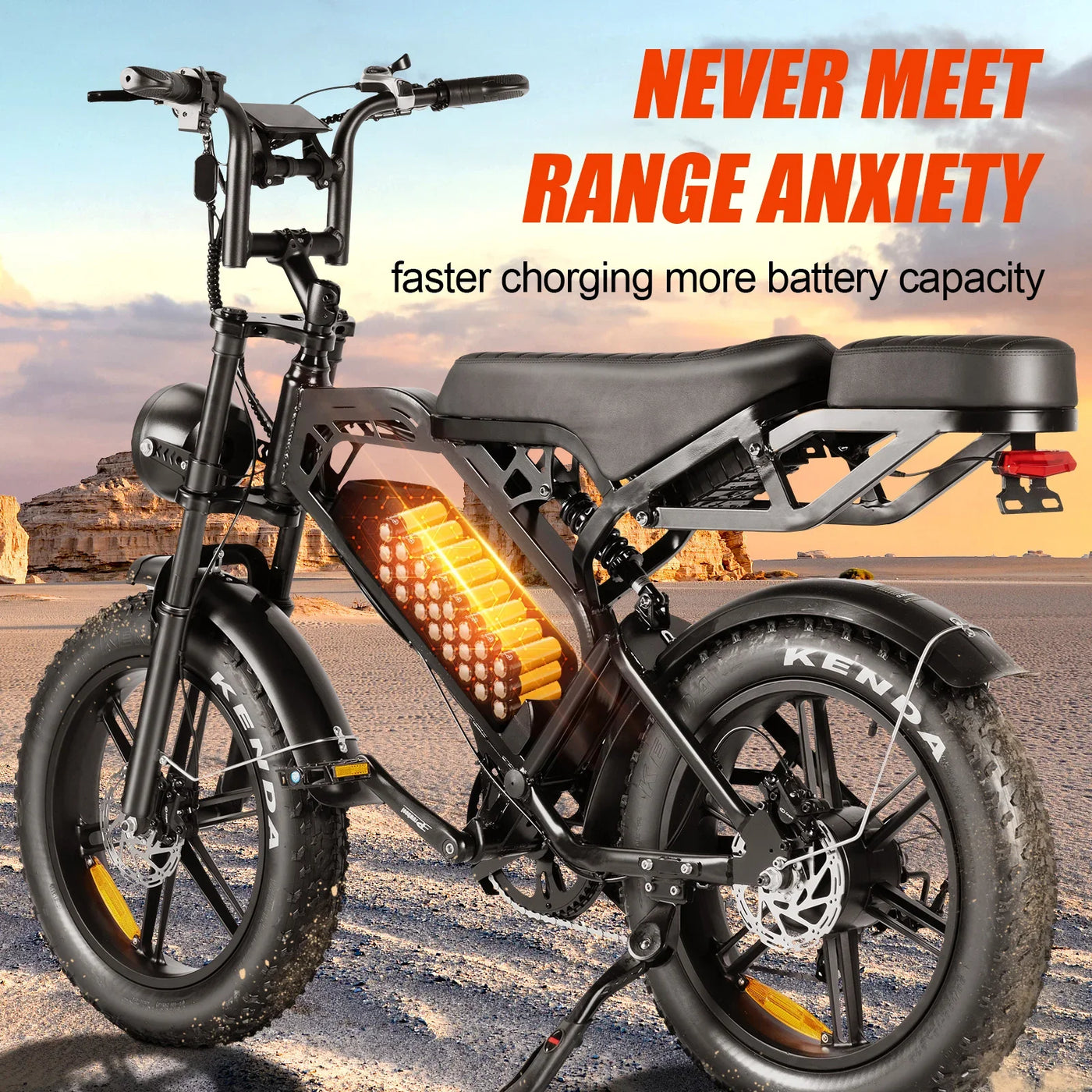 V20Pro: 1500W Electric Fat Tire Bike with Hydraulic Brakes | Tamobyke ...